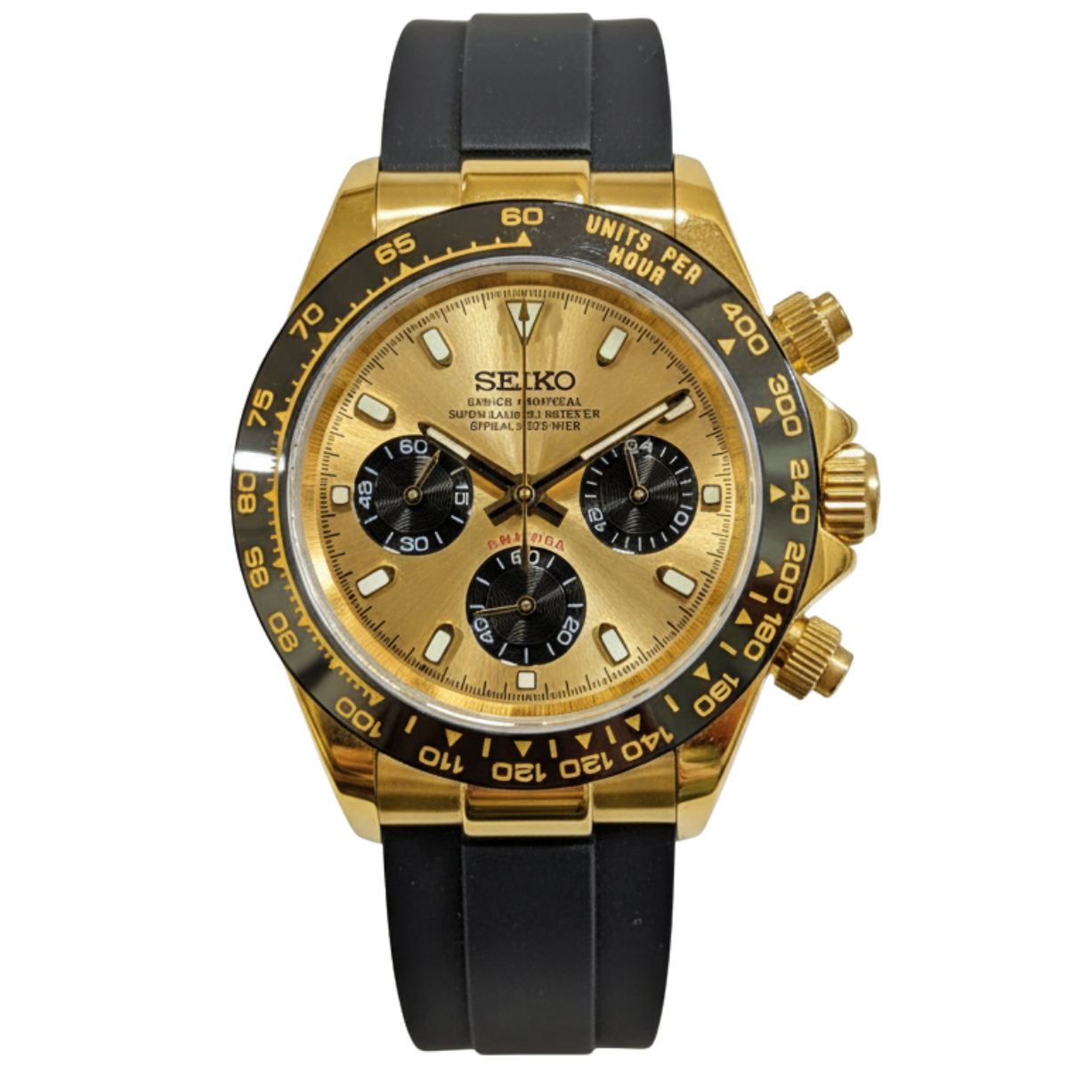 SEIKO-LEX YELLOW GOLD DAYTONA – Modwatches